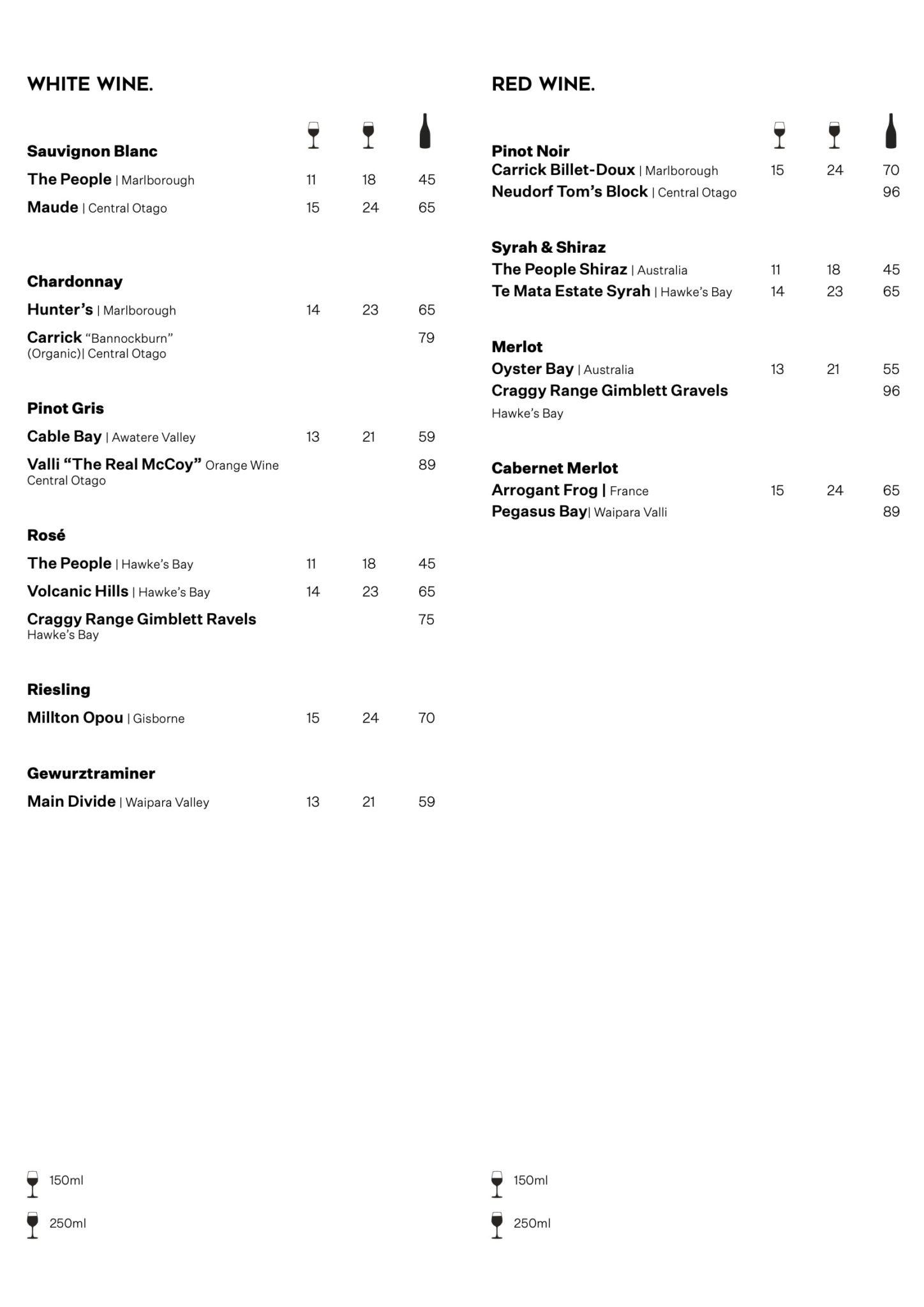 Menus - Mekong Buffalo Asian Fusion Restaurant Rotorua CBD